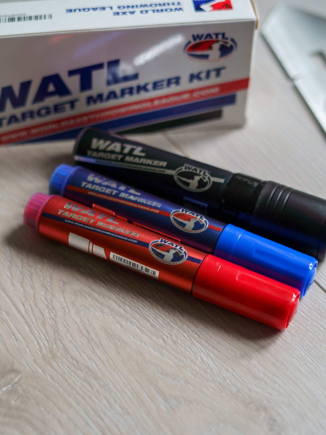 WATL Store | Axe Throwing Target Kit (Markers + Stencil)